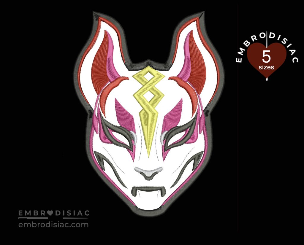 Fortnite drift machine embroidery applique. 7 sizes - Embrodisiac